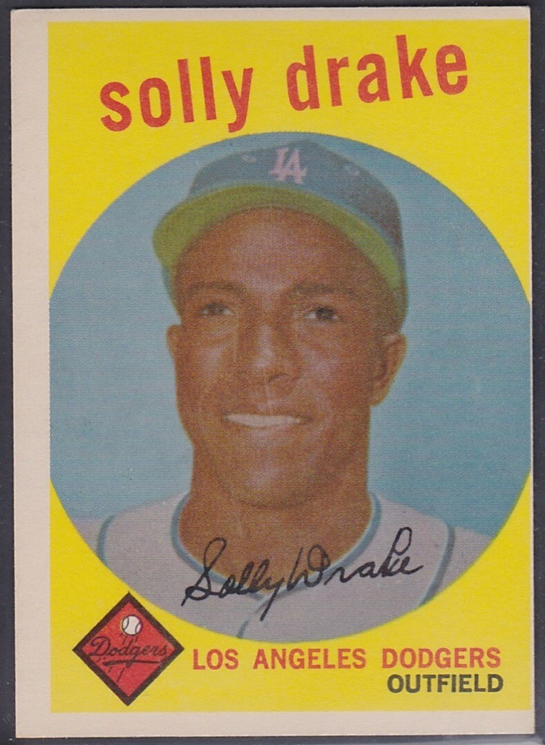 1959 TOPPS # 406 SOLLY DRAKE DD469 | eBay