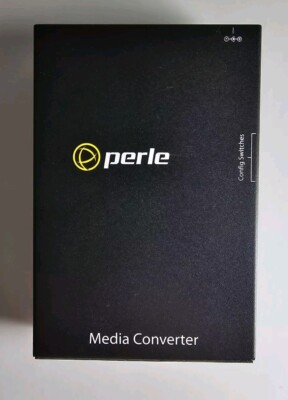 Perle S-1110-SFP Gigabit Ethernet Media Converter 05050194 And Power ...