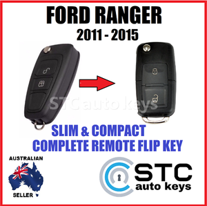 FORD RANGER PX 2011 2012 2013 2014 2015 CAR REMOTE TRANSPONDER FLIP KEY ...