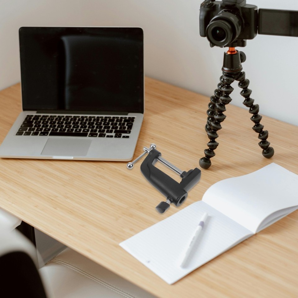 Desk Table Mount Clamp Mic Suspension Boom Arm Stand Holder for Mic ...