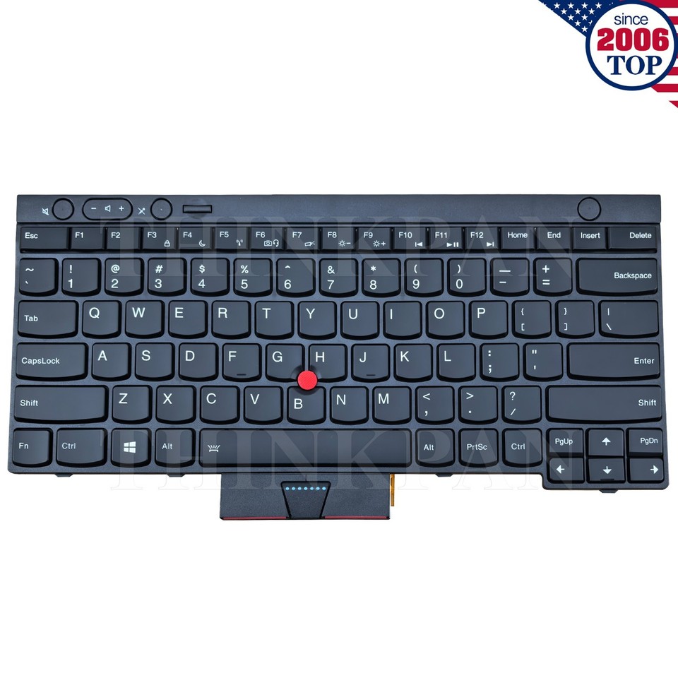 New US Backlit Keyboard w/ Pointer for Thinkpad T430 T430s T530 W530 ...