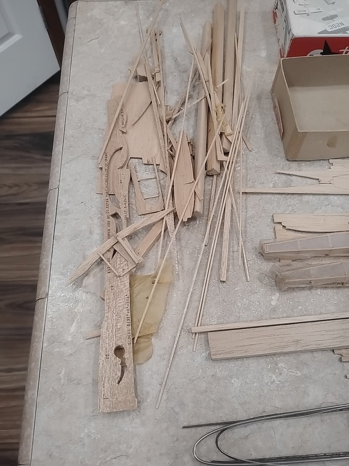 Carl Goldberg Goodyear Stunter Control Line Cosmic Wind Partial ...