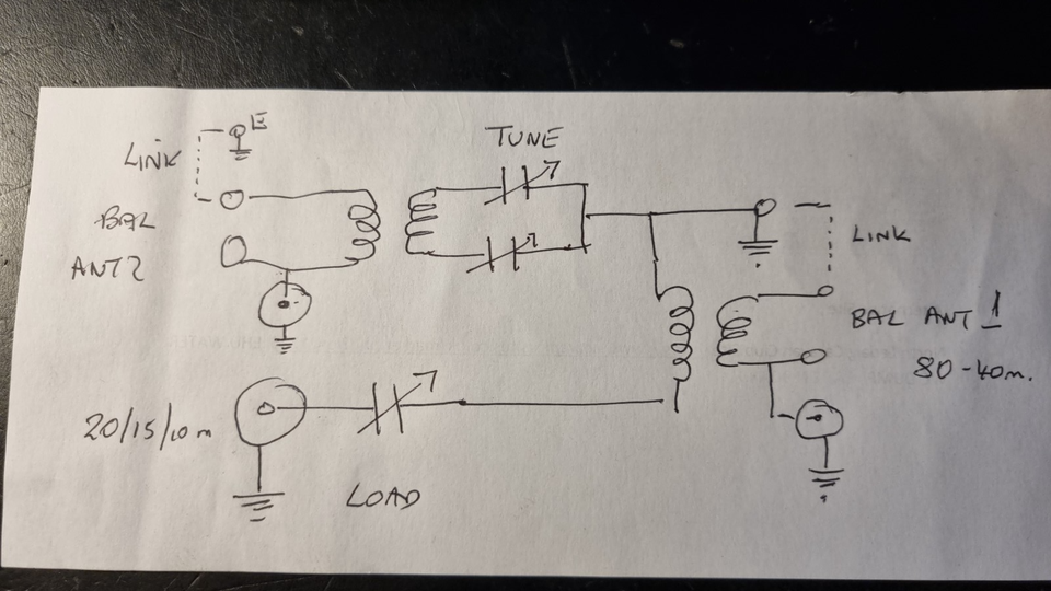 KW E-ZEE MATCH ATU / Antenna Tuning unit for Radio Amateur Use. VGC ...
