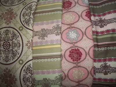 DASHING ROSES COLLECTION floral stripes Art Gallery Cotton QUILT Fabric ...