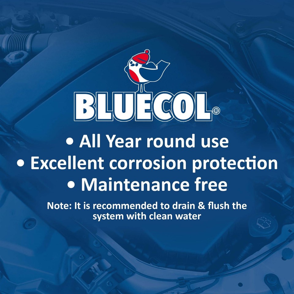 Bluecol Coolant OE40 Plus Antifreeze & Coolant - 5L | eBay UK