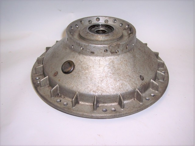 1971 Triumph BSA TLS 8" Drum Brake Front Wheel Conical Hub T120 Tr6 A65 ...