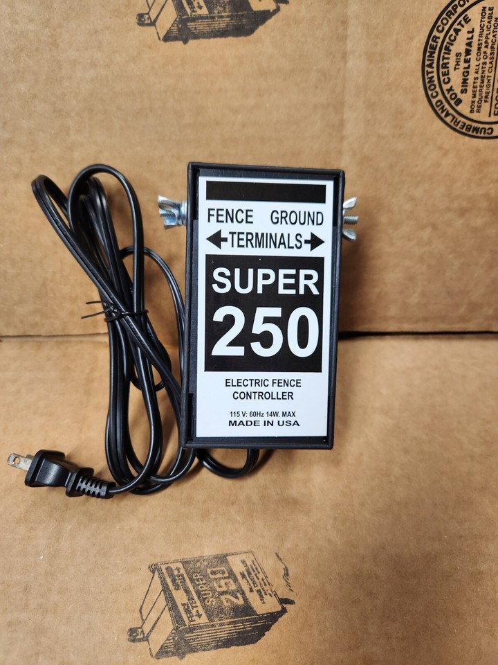 Silver Streak Super 250 fence charger - Made in USA - Electra ...