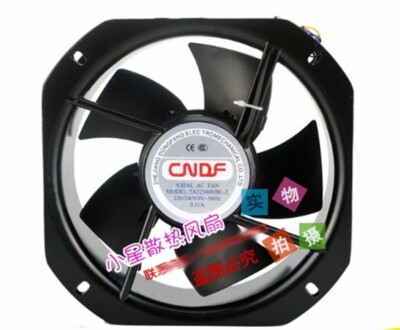 TA22580HBL-2 220V 22CM metal high temperature resistant AC cooling fan ...