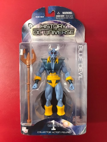 History Of The DC Universe Blue Devil Figure (New) | eBay