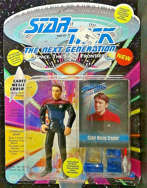 Star Trek TNG Cadet Wesley Crusher Action Figure Toy for sale online | eBay