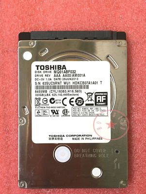 Toshiba MQ01ABF 320 GB,Internal,5400 RPM,2.5 inch (MQ01ABF032) Hard ...