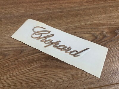 Neuf - Chopard - Stand Letters Adhésifs - Lettres Argent Adhésifs | eBay