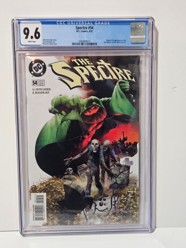 Spectre #54 CGC 9.6 1997 1st Appearance of Mister Terrific SUPERMAN ...