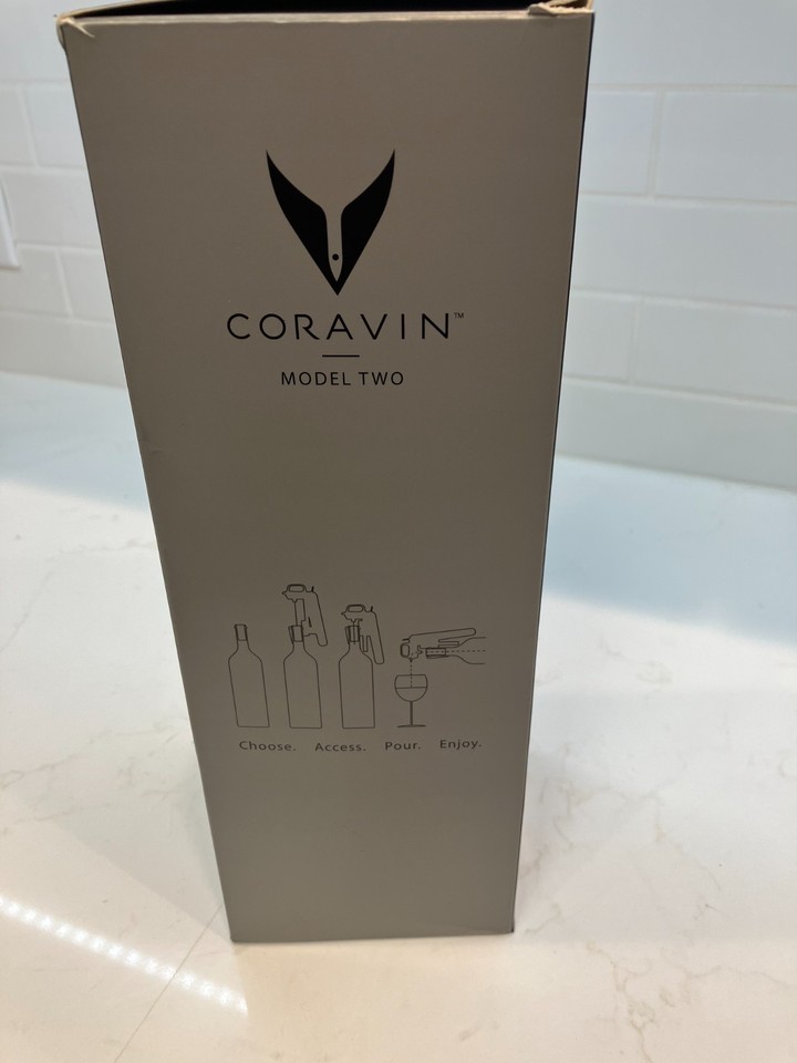 Coravin Model Two Black Wine Preservation System Machine No Capsules | eBay