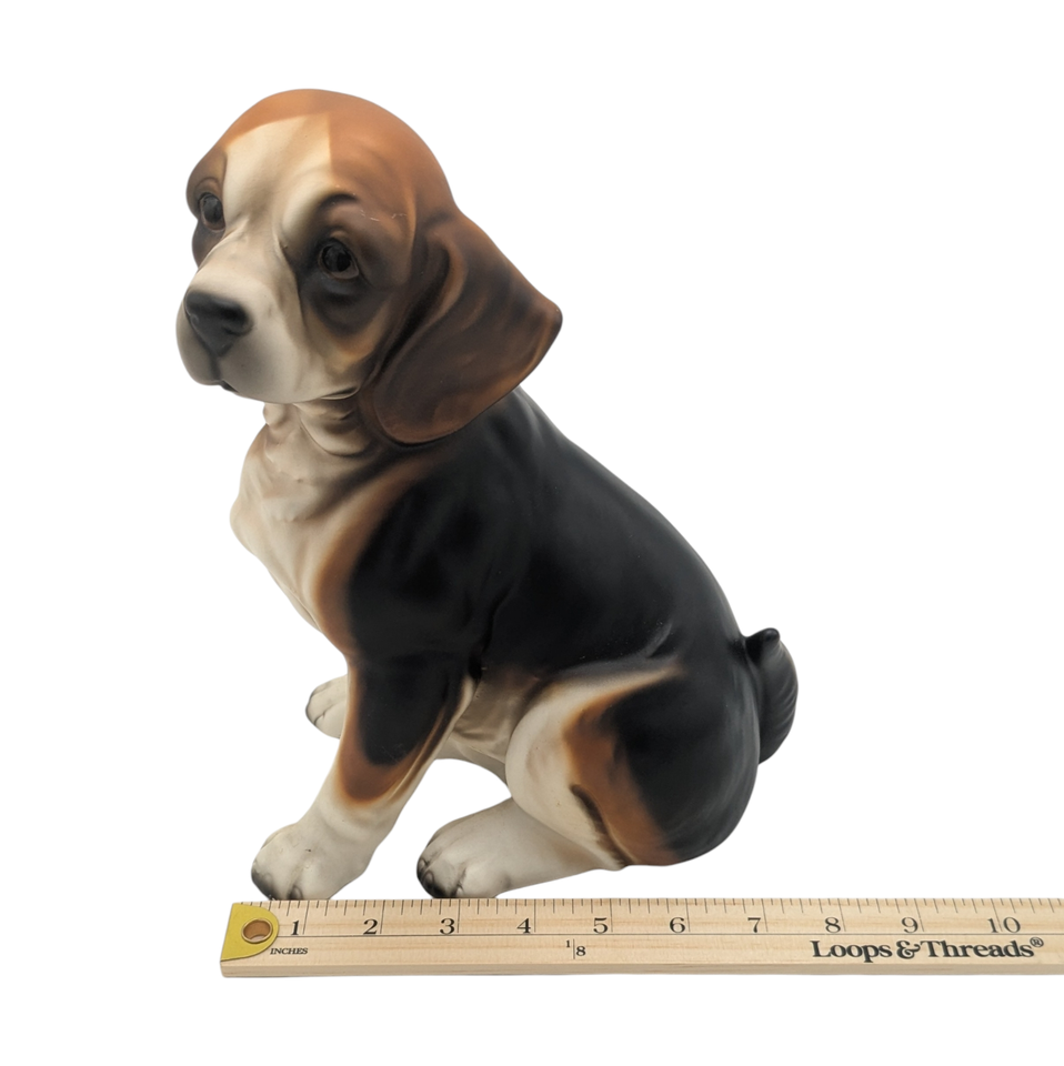 Vintage Large 10" Beagle Puppy Ceramic Figurine Dog Lovers Gift Decor Japan | eBay