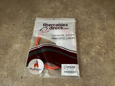 FIBER CABLES DIRECT FCDUS155V1178 2 METER - OM1 LC LC FIBER PATCH CABLE ...