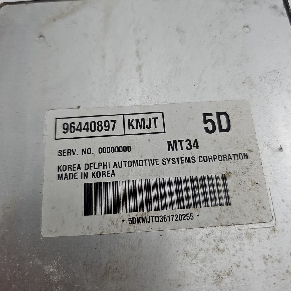 2005 Chevrolet Aveo Pontiac Wave Engine Control Module Unit ECM ECU OEM ...