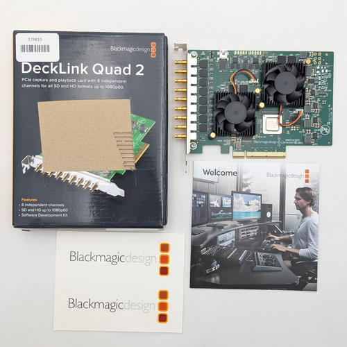 Blackmagic Design DeckLink Quad 2 Video Capture Card 8-Channel | eBay