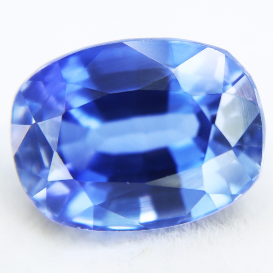 16.10 Ct Natural Blue Sapphire Loose Cushion Cut Certified 15x11x8 Mm ...