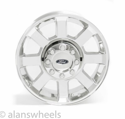4 NEW Ford F250 F350 Super Duty 20” Polished Replica Wheels Rims Free ...