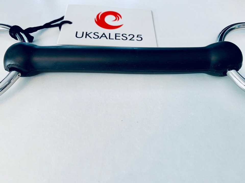 Loose Ring Rubber Mouth Snaffle Bit (UKSALES25®) *SAME DAY DISPATCH* | eBay