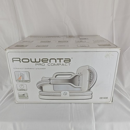 Rowenta Pro Compact Garment Steamer #IS1430 Tested and Working | eBay