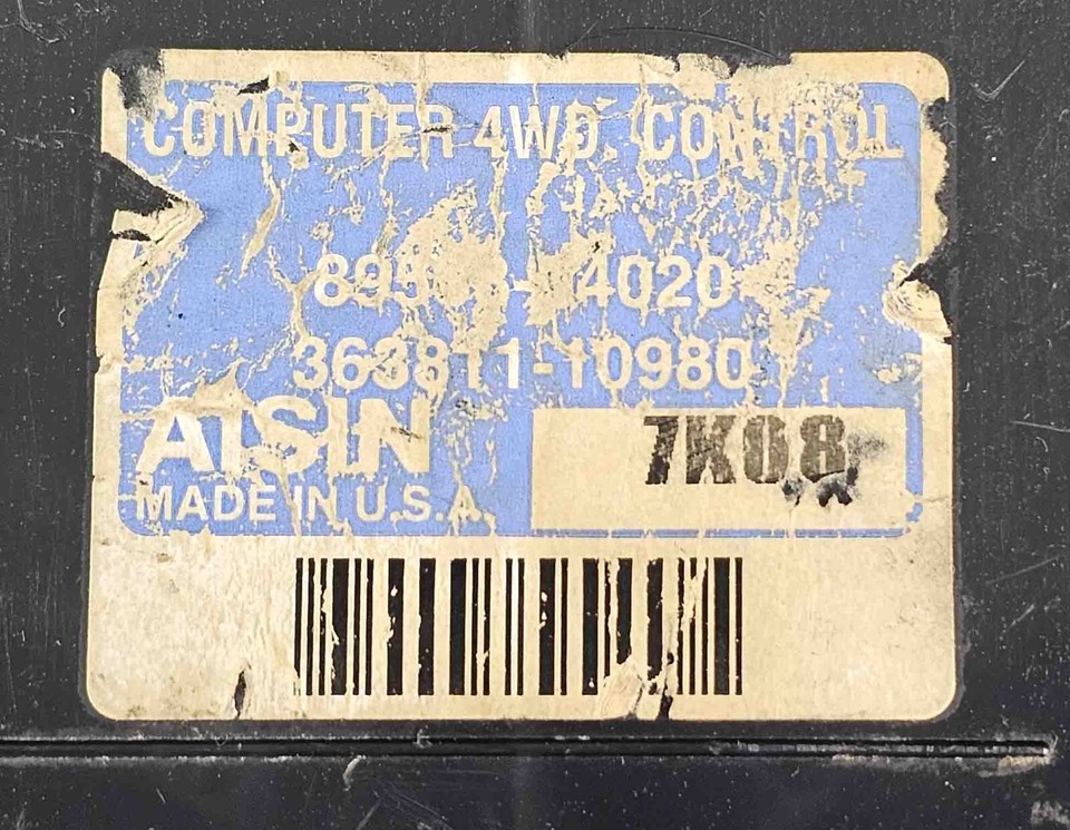 2005-2010 Toyota Tacoma 4WD 4 Wheel Drive Control Module OEM USED 89533 ...
