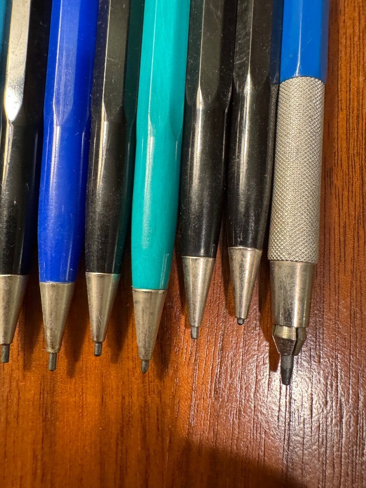 Lot of 15 Vintage Mechanical Pencils Scripto Datapoint Alvin - Great ...