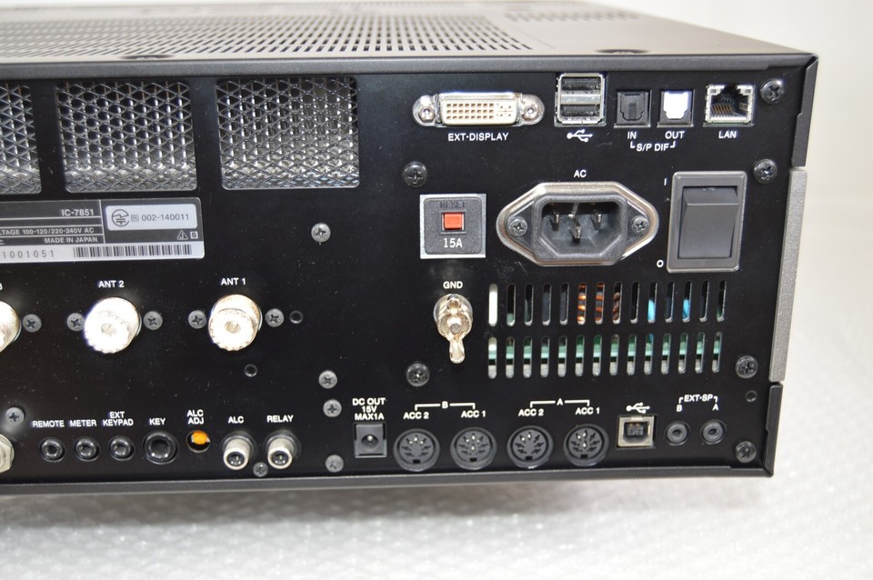 ICOM IC-7851 HF + 50MHz 200W Transceiver Near Mint W/Manual Tested | eBay