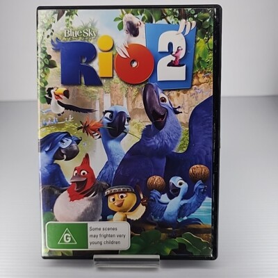 Rio 2 (DVD, 2014) Andy Garcia Jamie Foxx Kristin Chenoweth Miguel ...
