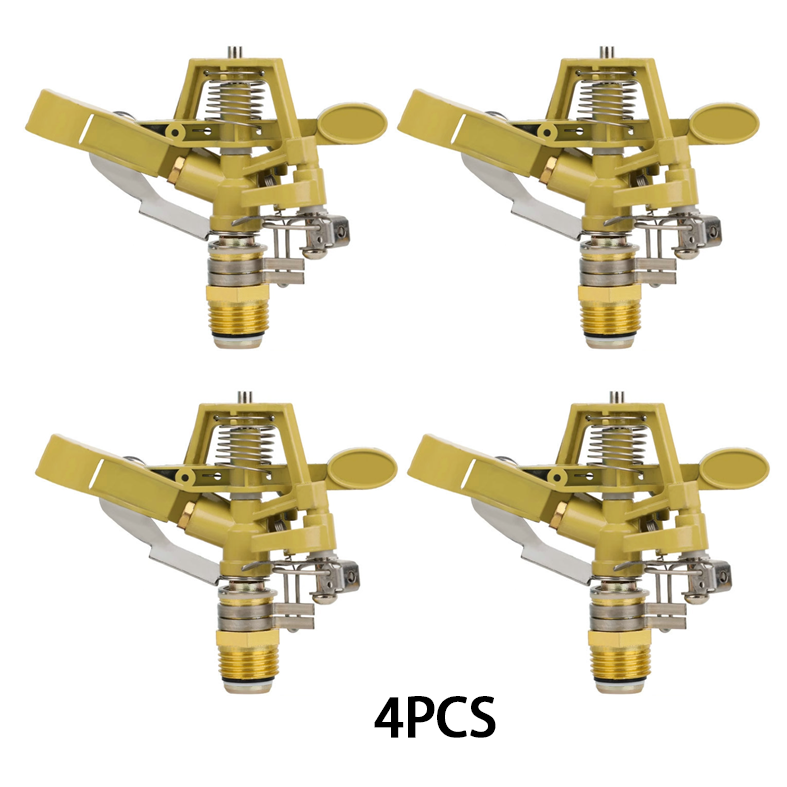 2Pcs/4Pcs 1/2 Inch Heavy Duty Impact Sprinkler Head Perfect for ...