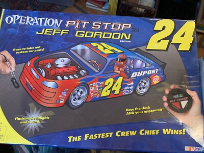 Hasbro/Nascar Operation Pit Stop Jeff Gordon Edition Lights & Sound 2-4 ...