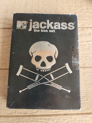 Jackass The Box Set DVD With All Discs And Booklet Disc 1,2,3 And Bonus ...