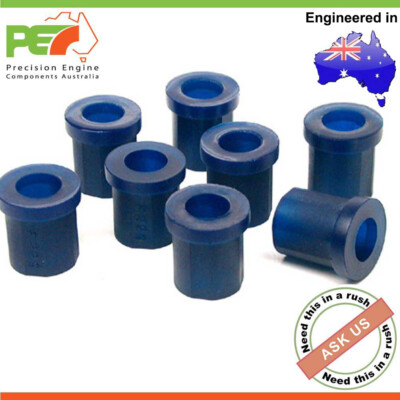 SUPERPRO Spring Shackle RR-Upper & Lower Bushs Fits NISSAN CABALL -C240 ...