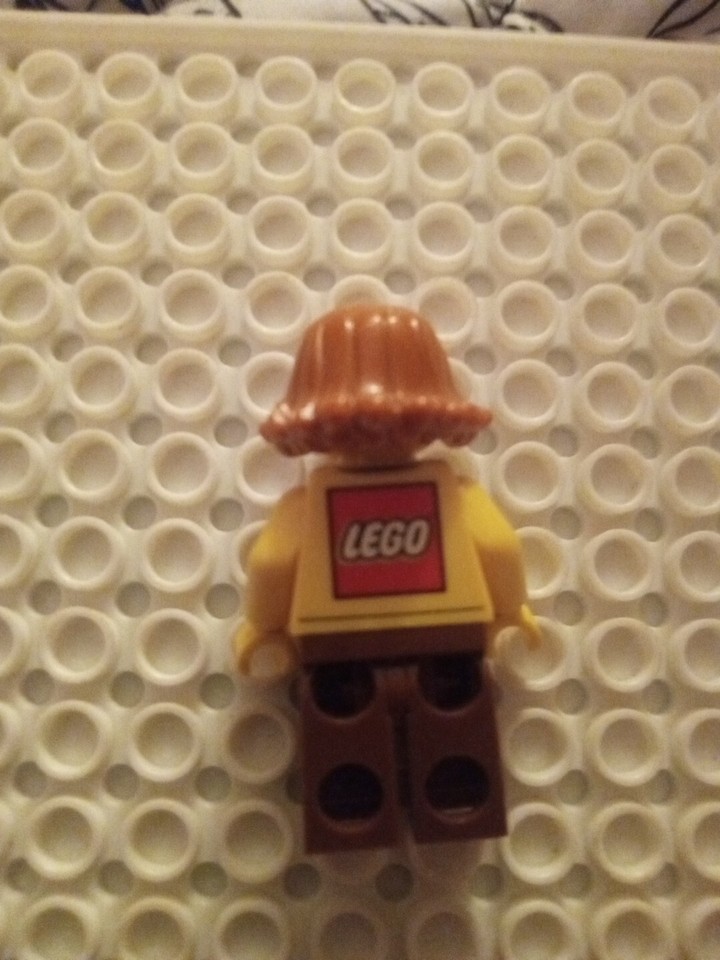 LEGO Girl Glasses Figure Polo LEGOLAND Store Female Future Summer Job ...