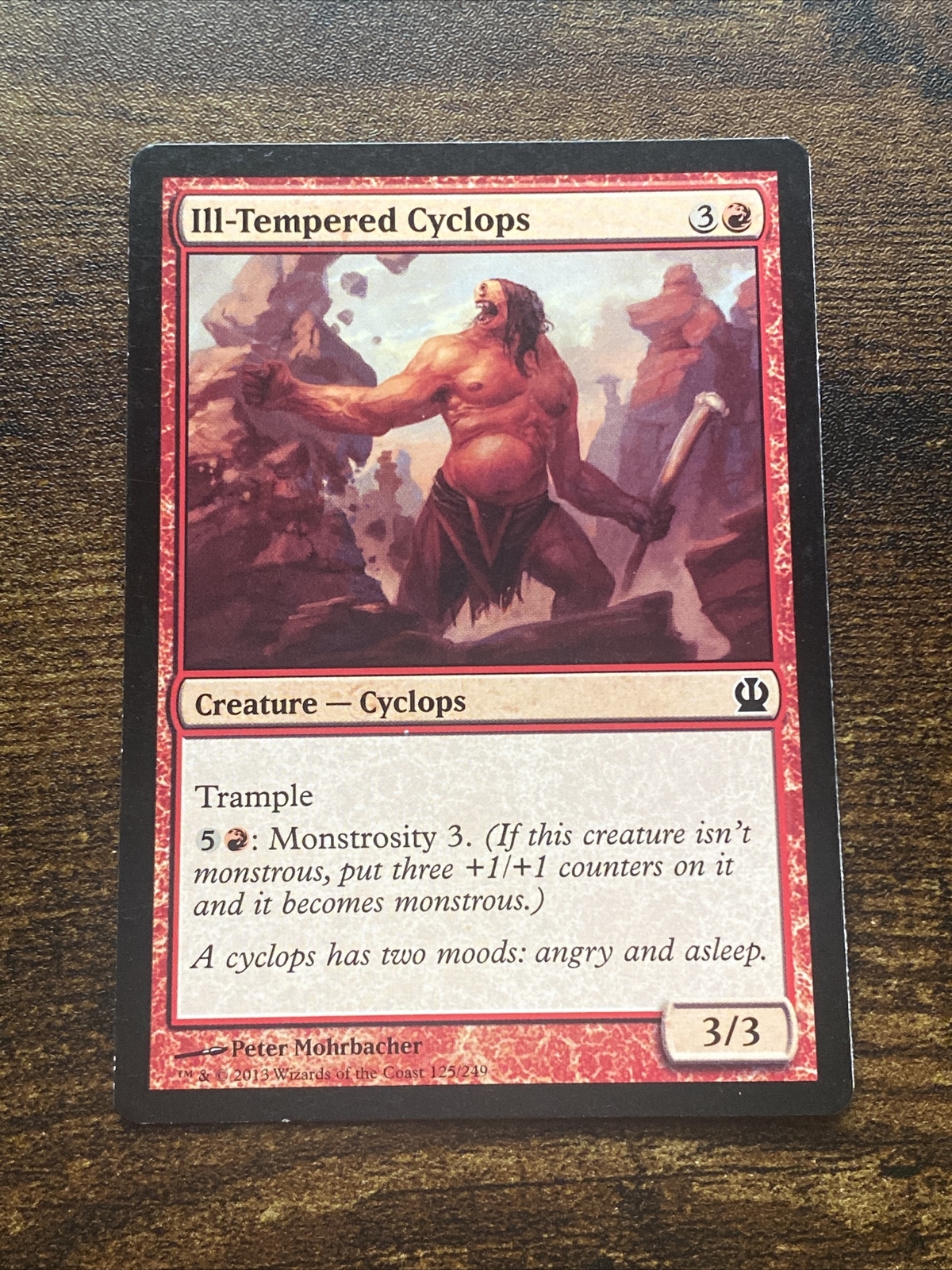 Ill-Tempered Cyclops Theros 125/249 MTG Magic The Gathering D5807* | eBay
