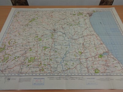 WW2 map "GREAT DRIFFIELD & BRIDLINGTON" SECRET BASE INK STAMP (V1 & V2 ...