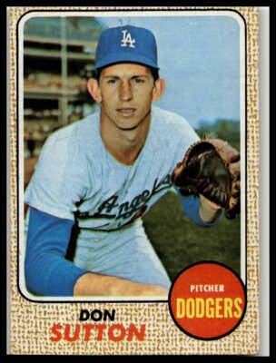 1968 Topps #103 Don Sutton | eBay