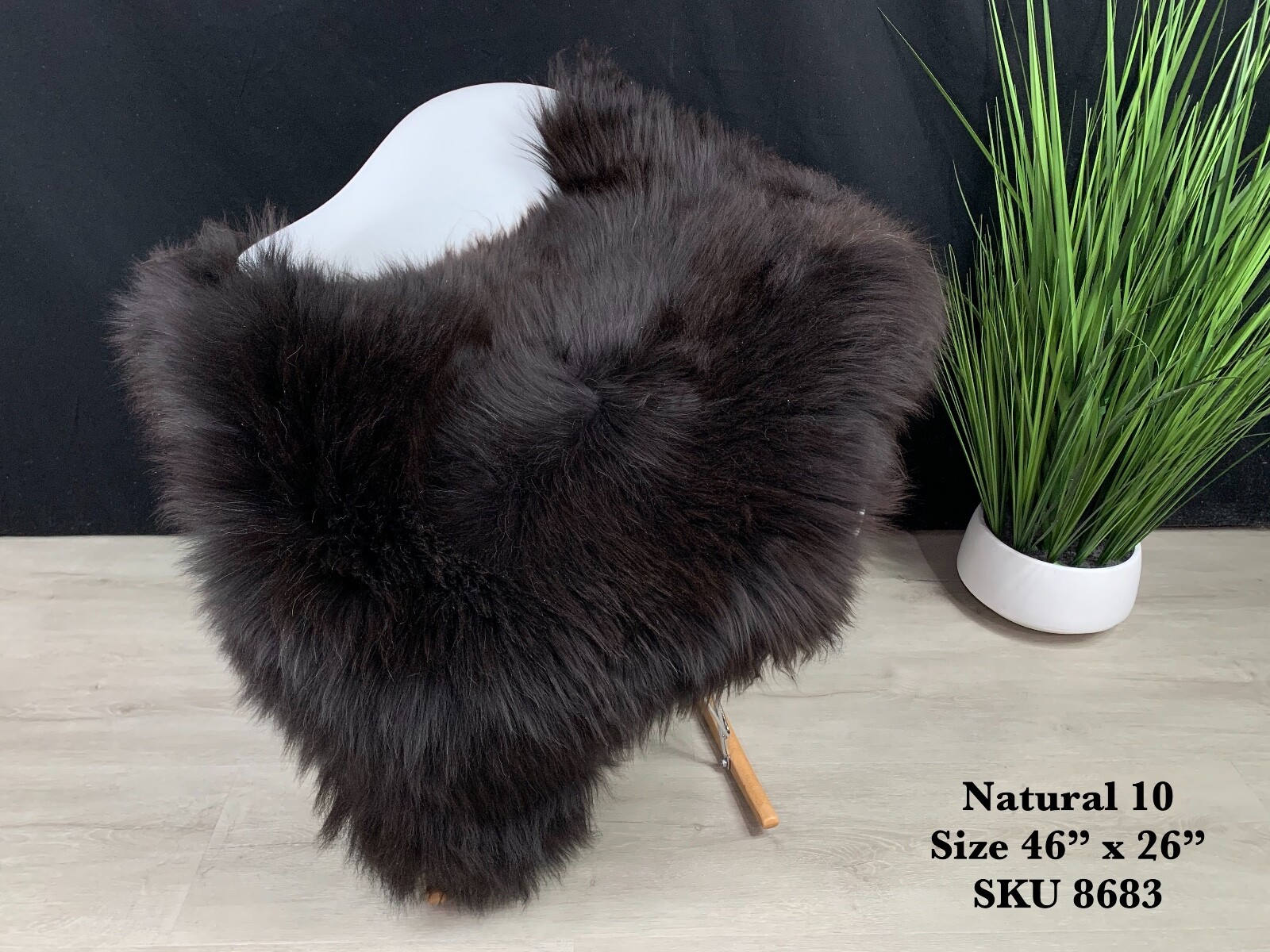 Sheepskin Rug / Genuine Real Natural Sheepskin Rug / Sheepskin Pet Bed ...