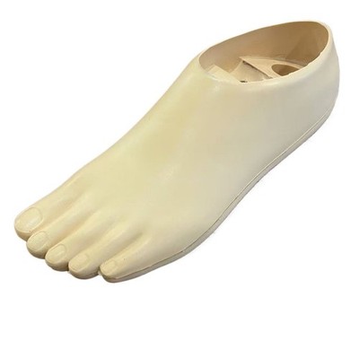 Prosthetic foot double hole axis foot with a sandaltoe Polyurethane ...