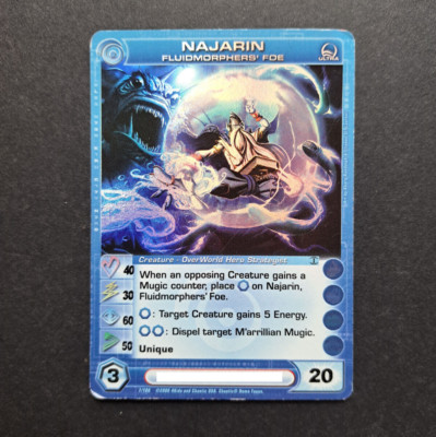 Najarin : Fluidmorphers' Foe (Max Courage) Ultra Rare Chaotic TCG | eBay