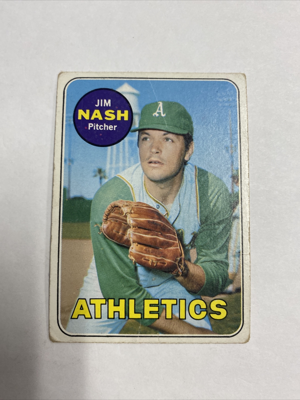1969 Topps Baseball Jim Nash Oakland Athletics Card #546 | eBay
