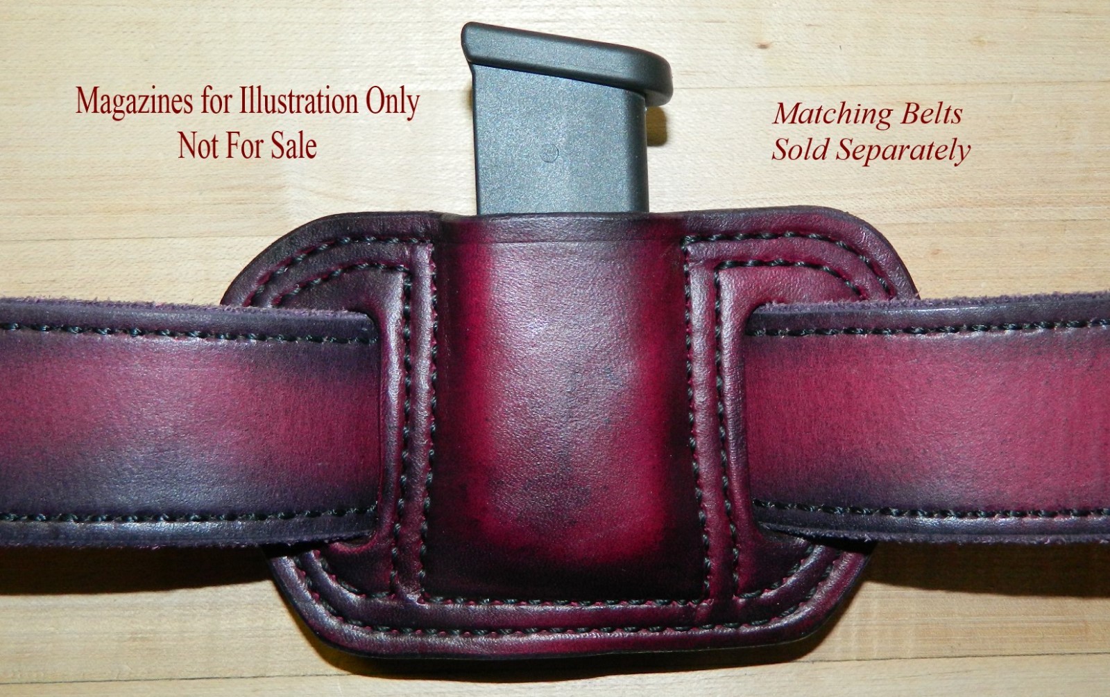 Gary C's Leather MAG Pouch for .380 magazine, fits Glock 42 mag | eBay