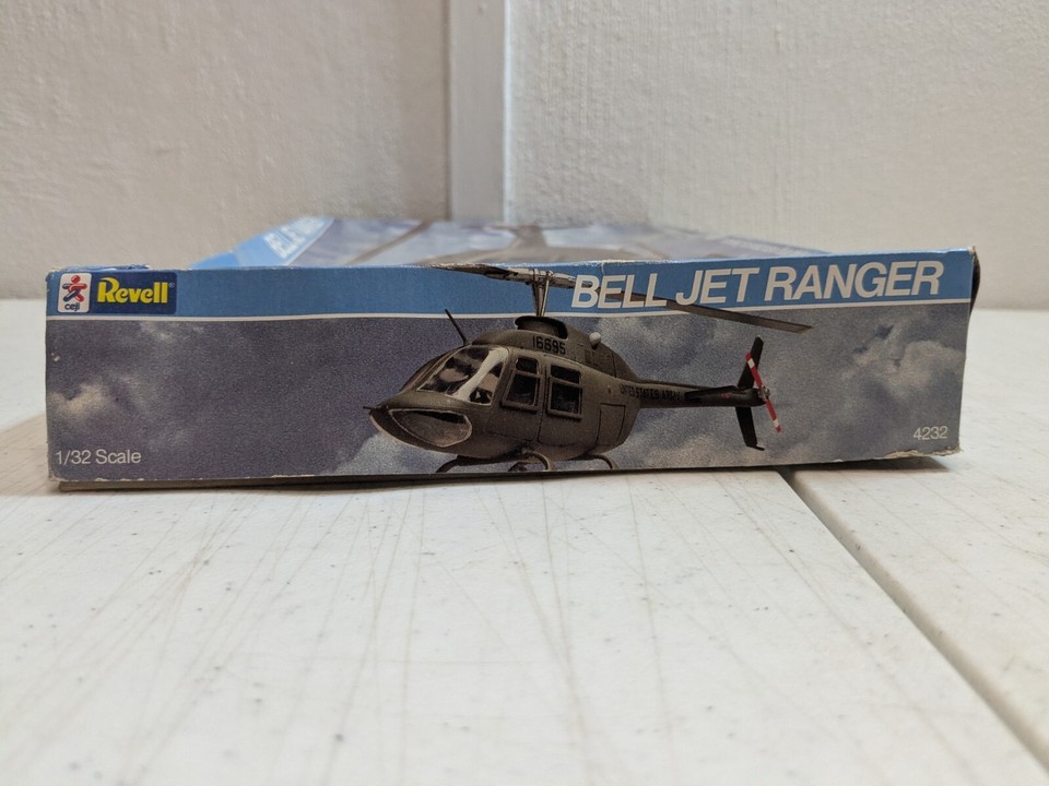 Revell 4232 - Bell Jet Ranger - Model Helicopter Kit 1/32 Scale | eBay
