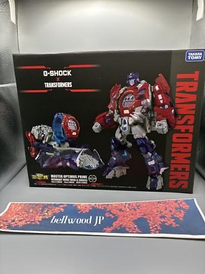 G-SHOCK TRANSFORMERS Master Optimus Prime DW6900TF Limited Edition ...