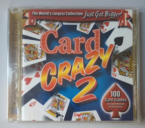 Card Crazy 2 Encore Gold Collection 100 Games PC Video Game NEW Sealed ...