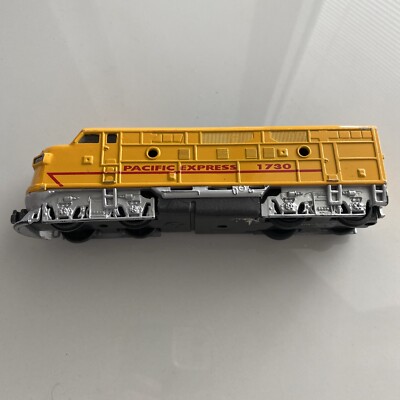 Pacific Express 1730 Pull Back Train Locomotive Engine Toysmith Vintage ...