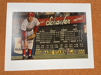Robin Roberts Lithograph 12.5x16 by Bill Purdom Phillies | eBay