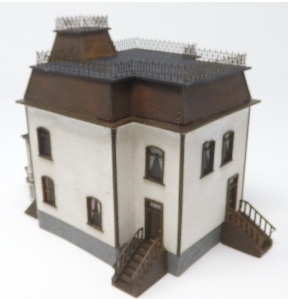 HO Scale Victorian House (Psycho) kit | eBay