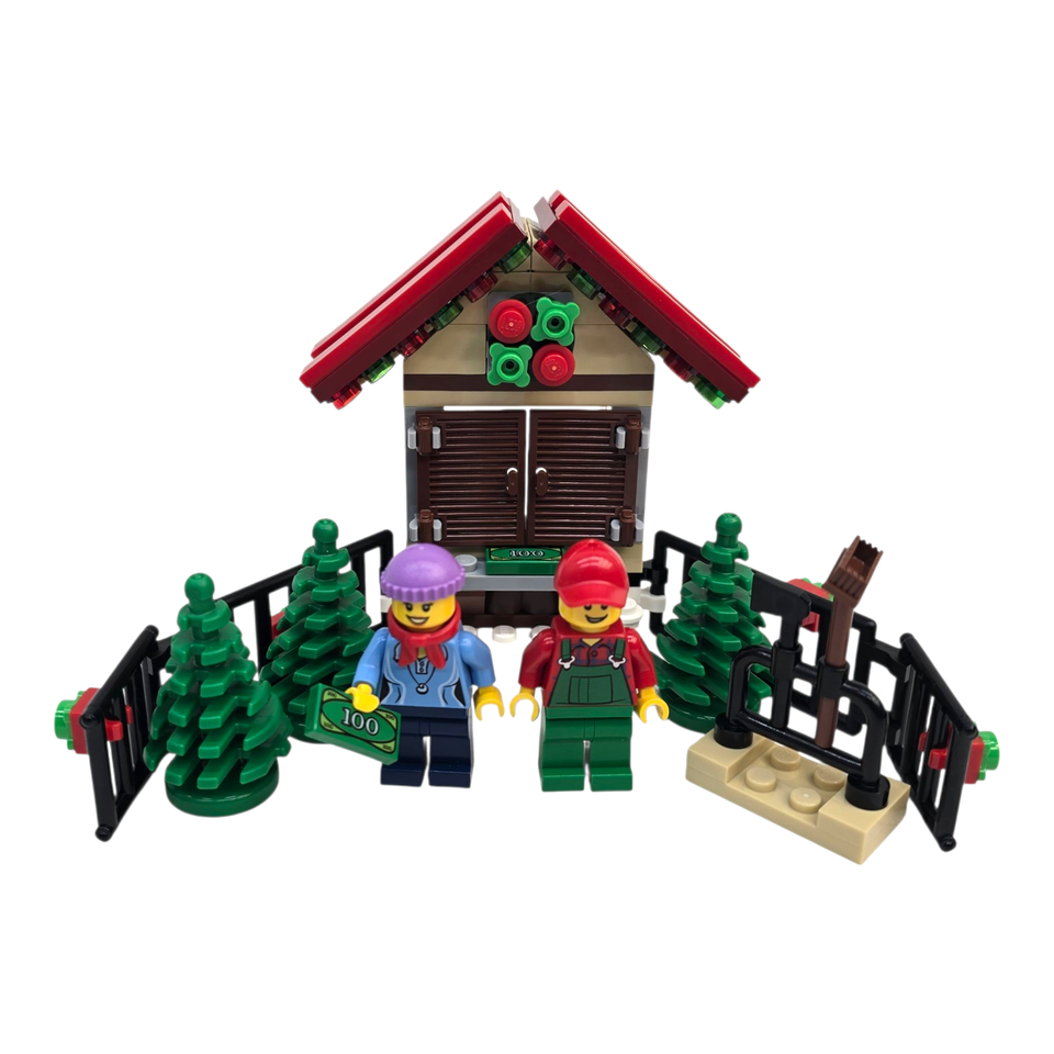 LEGO Creator #40082 Christmas Tree Stand 100% Complete w/ Instruction ...